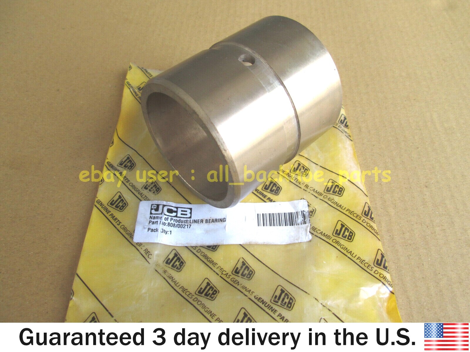 JCB Tractopelle - Véritable JCB Boom Bush, Set 2 Pièces (Pièce Numéro 808/00217) | eBay