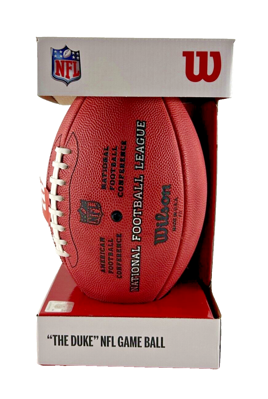 Wilson NFL Football Official Leather Game Football "The Duke" Roger ...