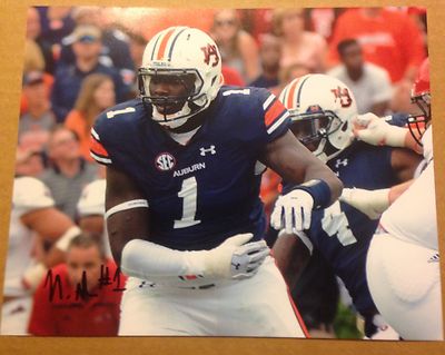 Montravius Adams Autographed Auburn Football 8x10 Photo War Eagle | eBay
