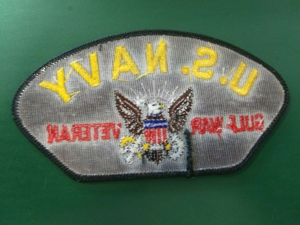Vintage Patch - 3X5 U.S. NAVY Gulf War Veteran Patch - K A | eBay