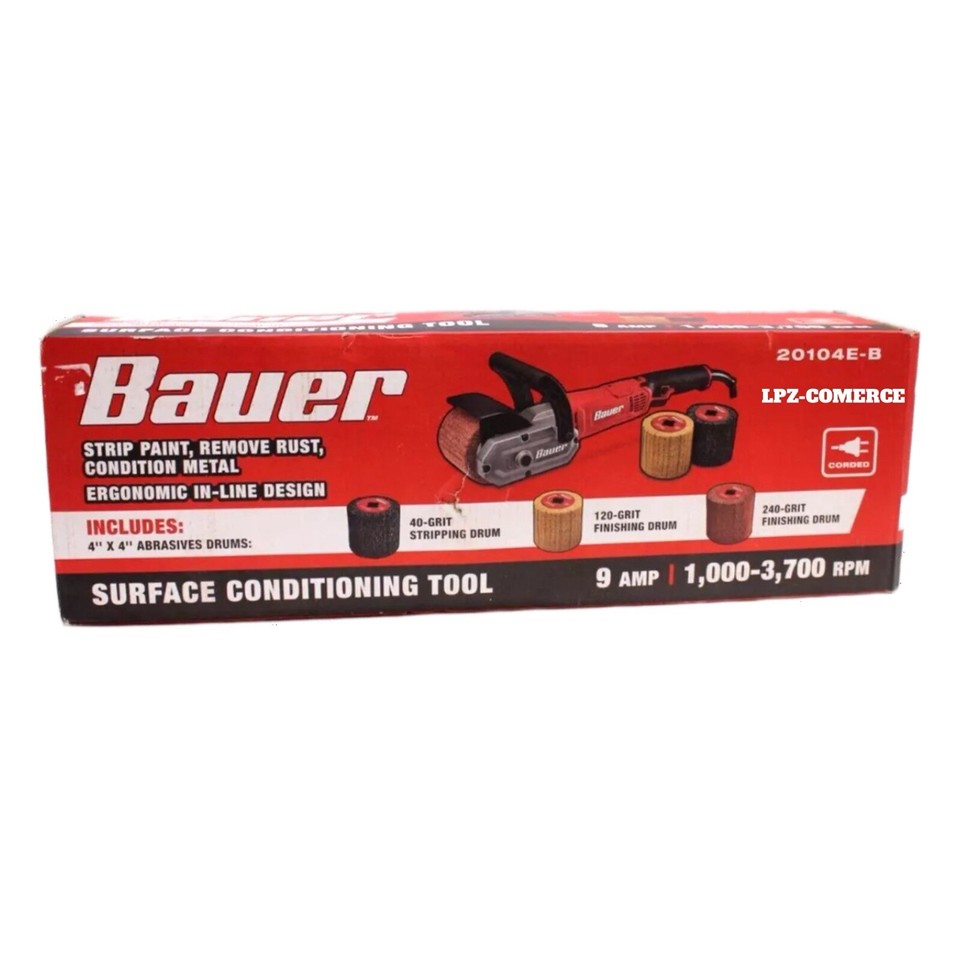 Bauer Surface Conditioning Tool 3700 RPM 9 AMP Motor | eBay