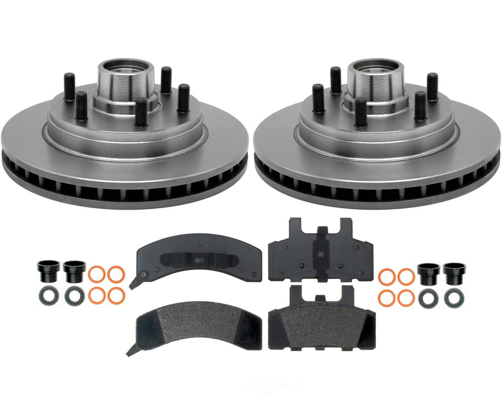 Disc Brake Kit-R-Line Brake Pad and Rotor Kit Raybestos 1005CH980372R ...