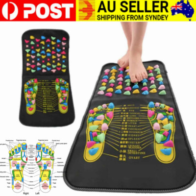 Foot Acupoint Therapy Foot Massage Reflexology Acupressure Pad Walk ...