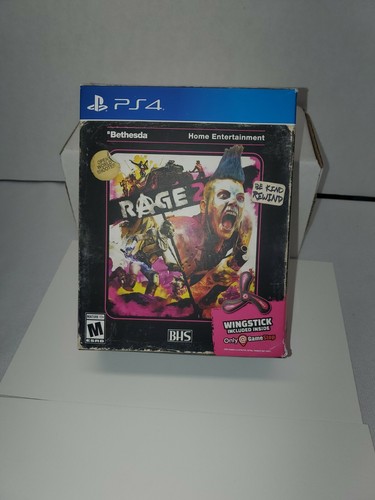 NEW ~ Rage 2 GameStop Exclusive w/ Wingstick (Sony PlayStation 4, 2019 ...