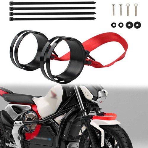 Universal Motorcycle Bike Rescue Strap Pull Belt Tow Rope Accessories ...