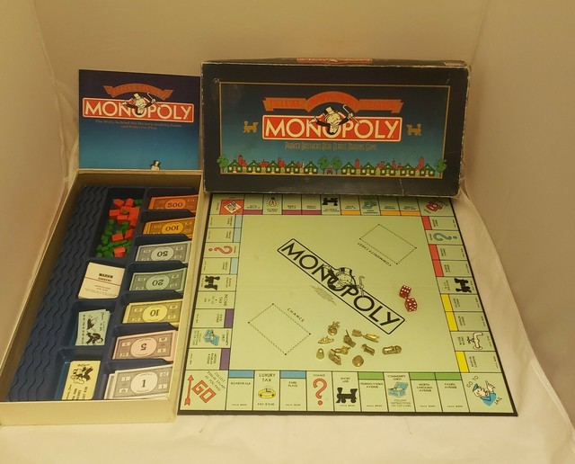 Deluxe 50th Anniversary Edition Monopoly. Parker Brothers. HUGE Saving ...