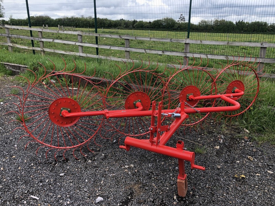 Acrobat Hay and Straw Rake 4 wheel MSE230ACR4 | eBay UK