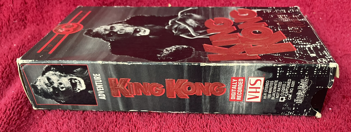 VHS King Kong 60th Anniversary Limited Collectors Edition Film Cell ...