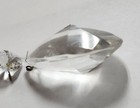 Vintage - Lot of 12 - 2 1/2 Inch Crystal Glass Tear Drop Prisms with ...