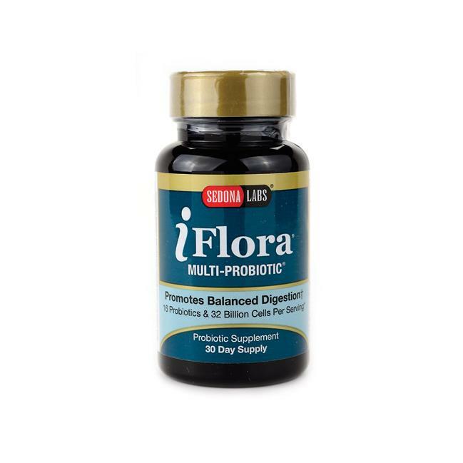 Sedona Labs iFlora Probiotic 60 cap - Healthy Microbiome Gut ...