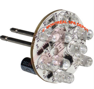 Sloan LED spa hot tub UltraBRITE-mini 9LED cluster LAMP w/ integrated ...