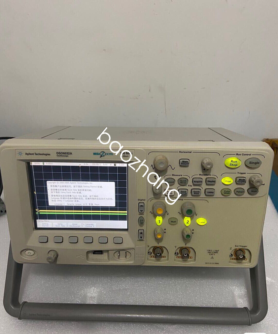 hp/Keysight Agilent DSO6032A 300MHz 2GS/s 2Ch Oscilloscope | eBay