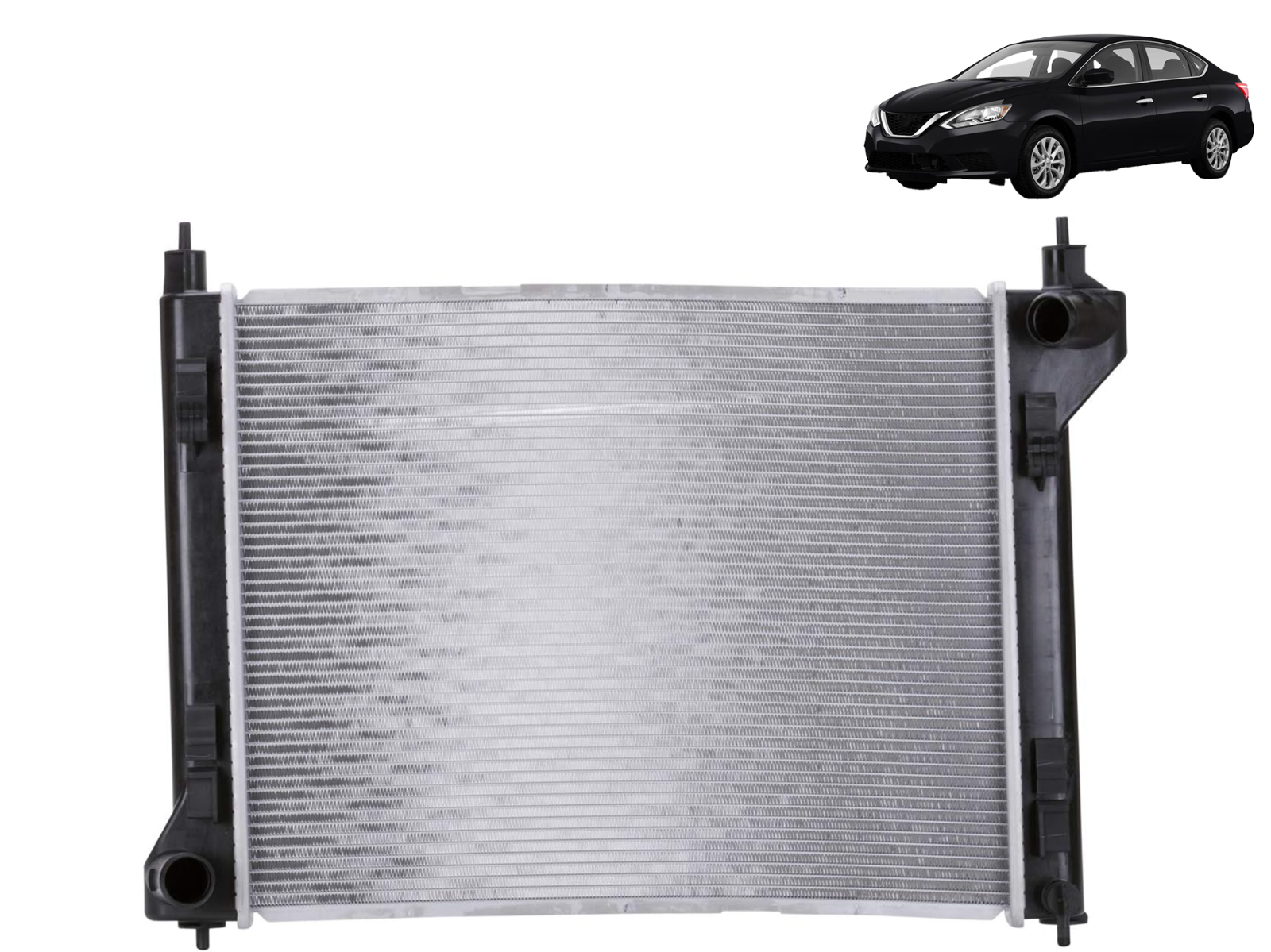 For Nissan Sentra 2013 2014 2015-2019 1.8L Radiator ‎‎NI3010225 ...