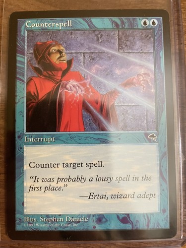 Counterspell 1997 MTG TMP #57 X1 MINT NP Tempest Magic The Gathering Card ‘ | eBay