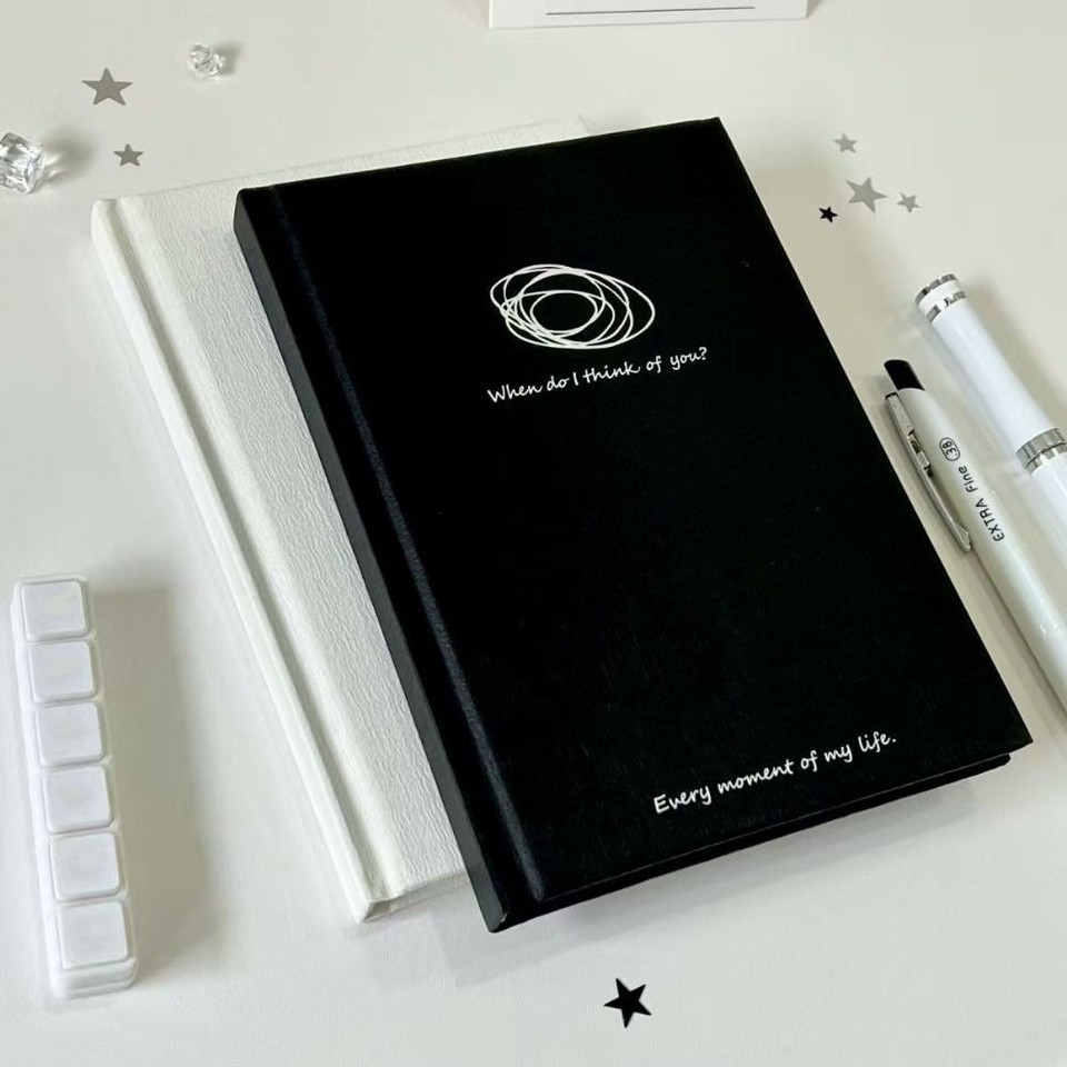 Hard Shell Notebook DIY Scrapbook Travel Journal Diary Book School ...