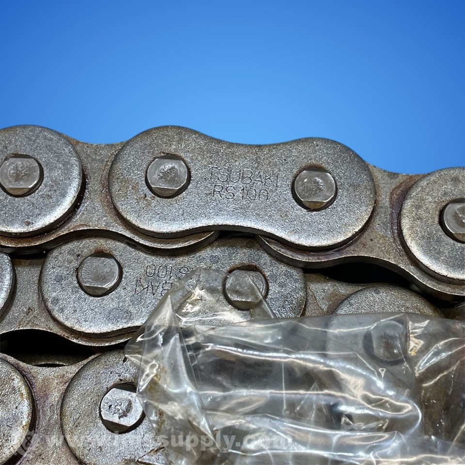 Tsubaki Chain Co. RS100-1-RP Roller Chain 10 ft FNOB | eBay