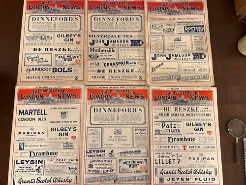 6 Vintage “The Illustrated London News” 1936 & 1937 | eBay