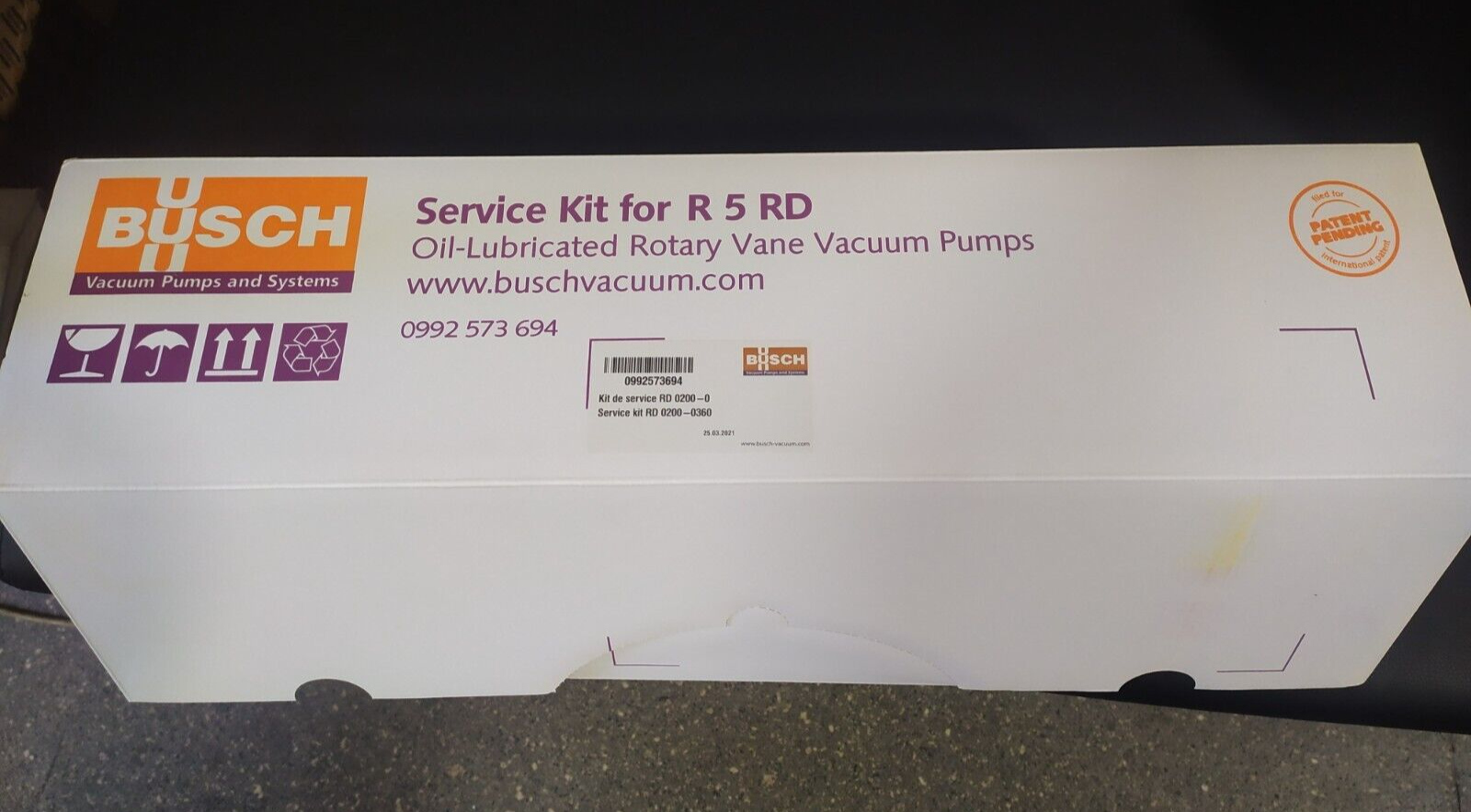 Service kit for R5 RD BUSCH vacuum pump 0992.573.694 Free shipping | eBay