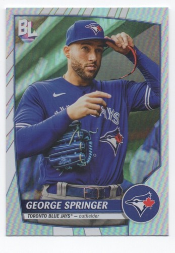 George Springer 2022 Topps Series 2 Rainbow Foil Parallel #222 | eBay