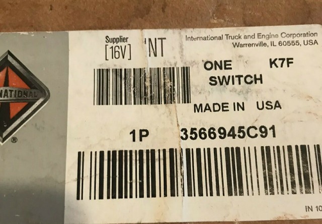 Turn Signal Switch International 3566945C91 Truck Lite 960y100 for sale ...