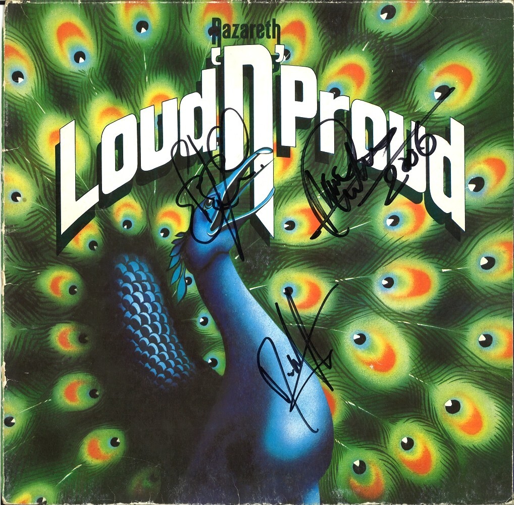 NAZARETH Vinyl LP Love Hurts Dan McCafferty Manny Charlton Pete ...