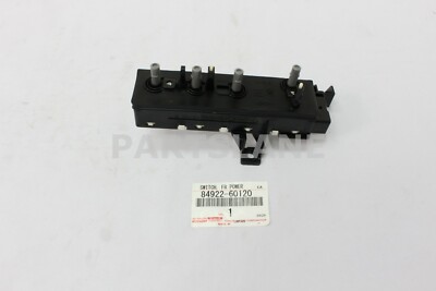 Toyota Camry RAV4 4Runner Sienna OEM Front Left Power Seat Switch 84922 ...