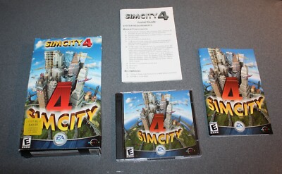 SimCity 4 - Computer Software Game - All inserts included | eBay