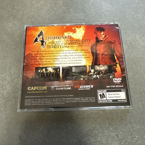 Promo DVD Resident Evil 4 Exclusive The Making of Gamecube Not For ...