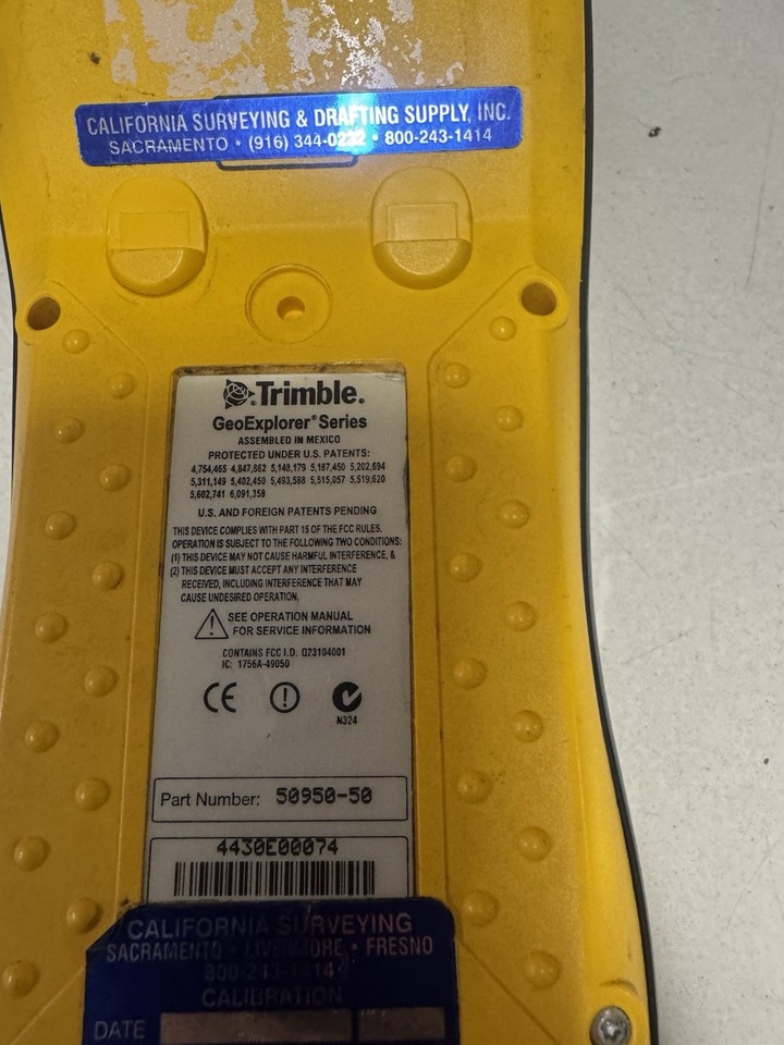 Trimble GeoXM GPS Data Collector Pocket PC Surveying GIS Unit | eBay