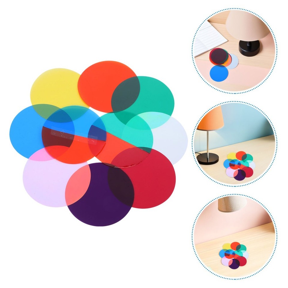 10 Pcs Ambient Light Color Film Filters for Landscape Lights Changing ...