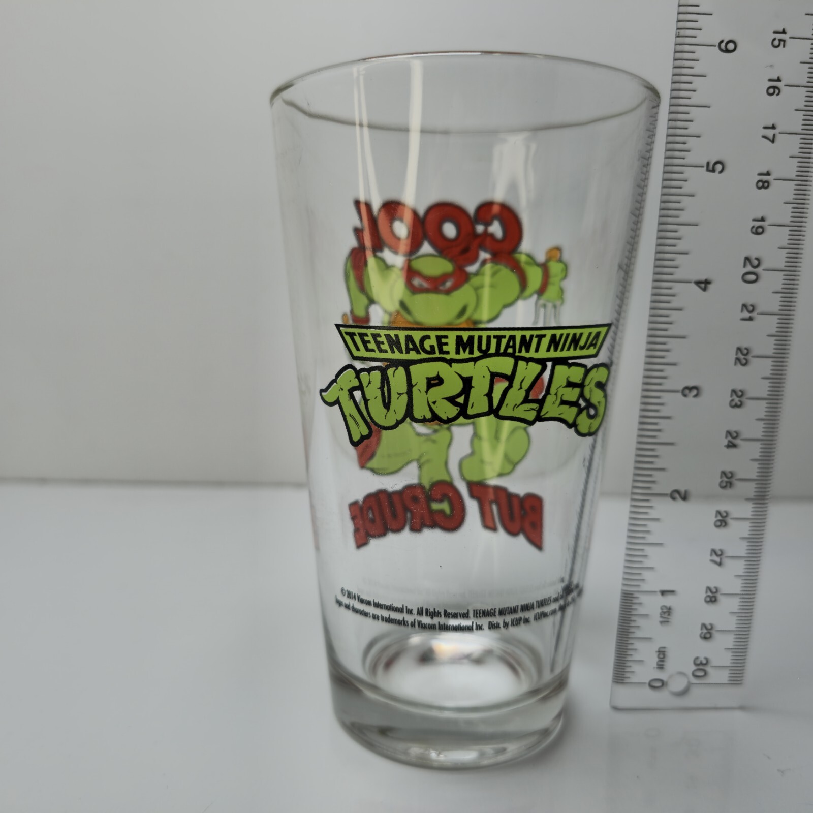 Teenage Mutant Ninja Turtles Drinking Glass Raphael "Cool But Crude ...