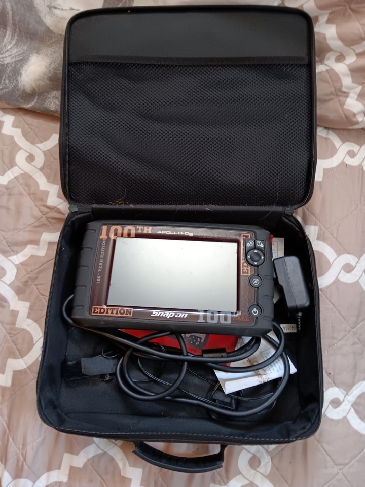 Snap-on APOLLO D8 Diagnostic Scan Tool W/case 100th Year Edition. | eBay