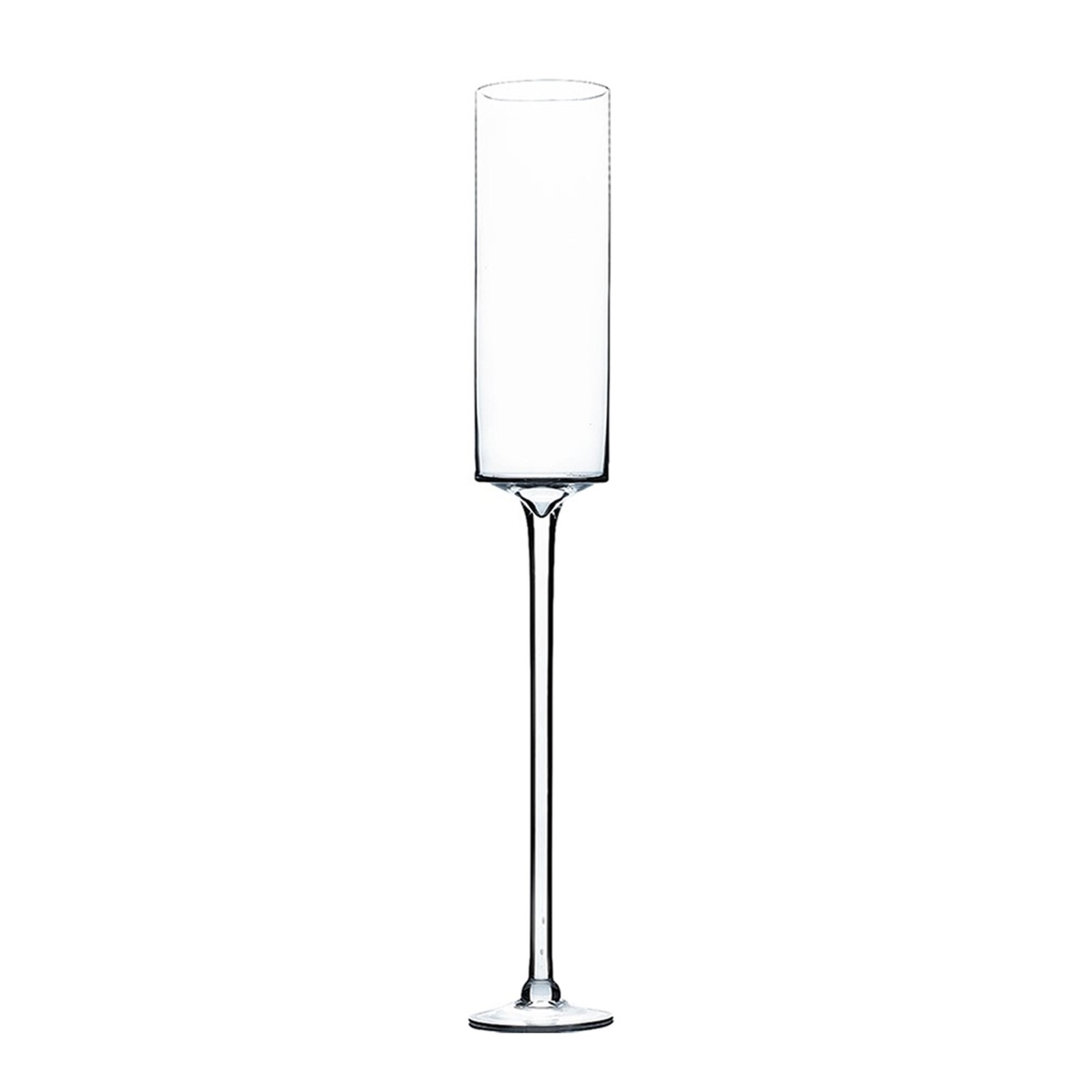 Stemmed Pillar Vase 5x28"H | Candle Holder on Stand | Centerpiece, 1 Pc ...