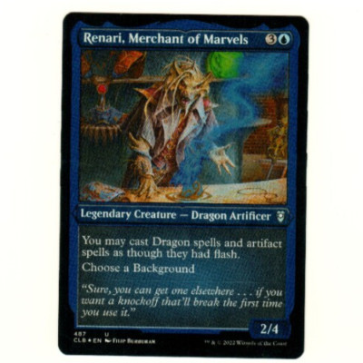 Renari Merchant Of Marvels Foil Etched Commander Legends Baulders Gate ...