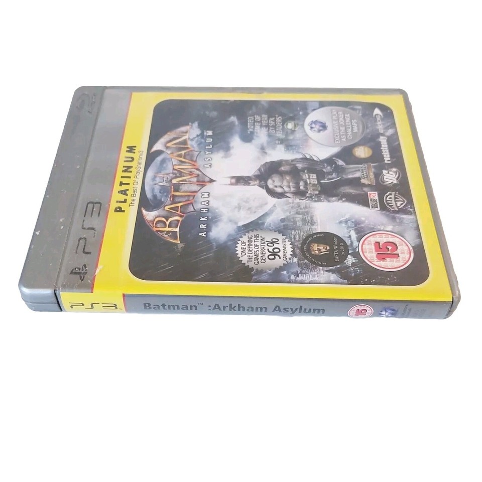 Batman: Arkham Asylum Platinum | Complete | PS3 Game Of The Year ...