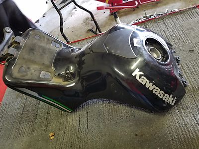 12-22 KAWASAKI ZX14 ZX14R NINJA BLACK GAS FUEL TANK OEM | eBay