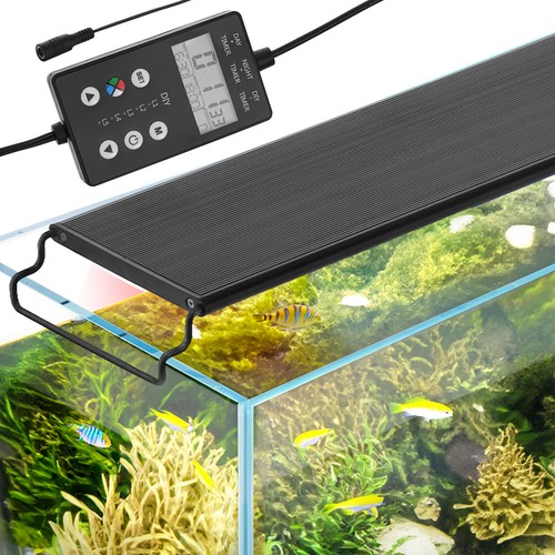 VEVOR Full Spectrum Aquarium Light & LCD Monitor for 30"-36" Freshwater ...