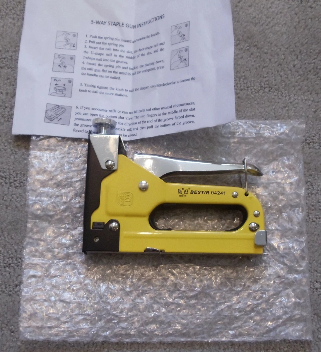 Staple Gun Paper