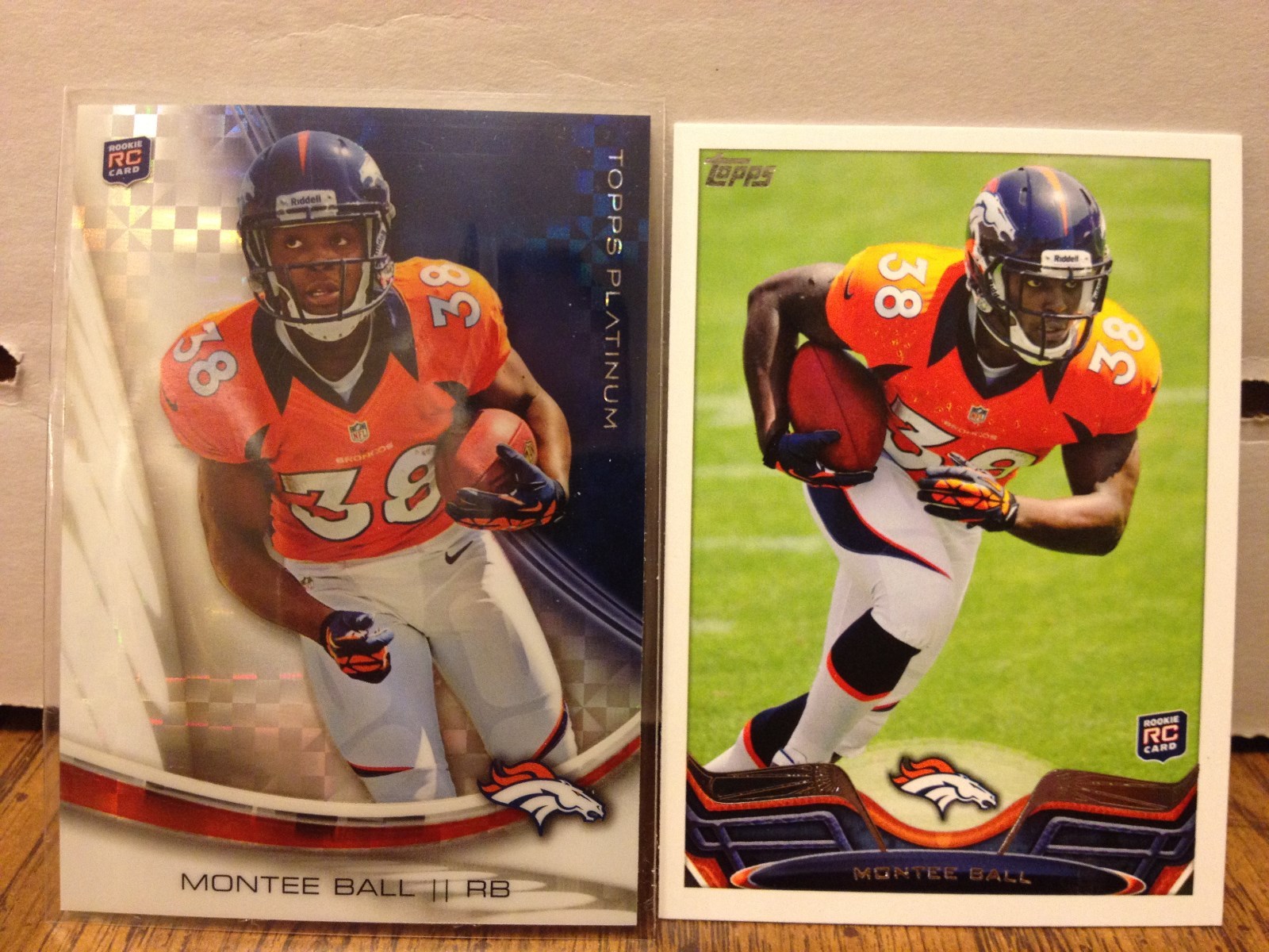 2013 TOPPS PLATINUM MONTEE BALL XFRACTOR ROOKIE CARD. + TOPPS RC | eBay