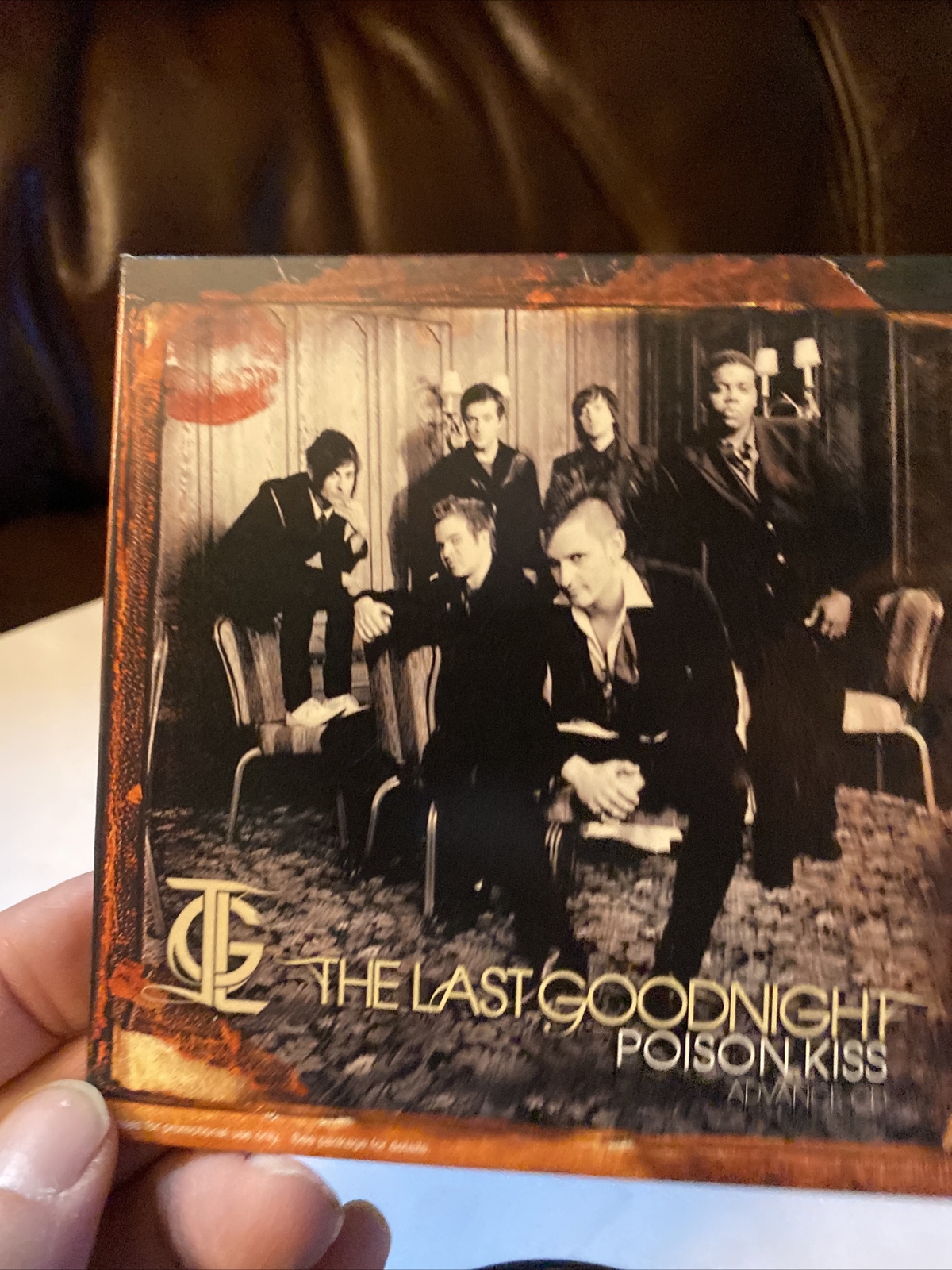 THE LAST GOODNIGHT Poison Kiss Early SLEEVE ADVANCED PROMO DJ CD COPY ...