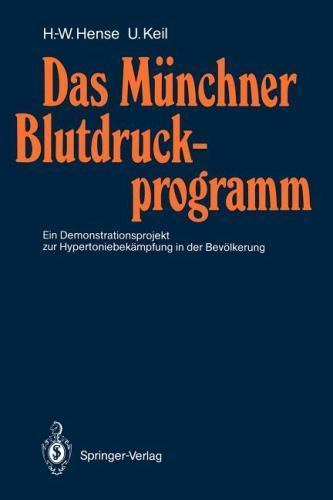 Münchner Blutdruckprogramm : Ein Demonstrationsprojekt Zur ...