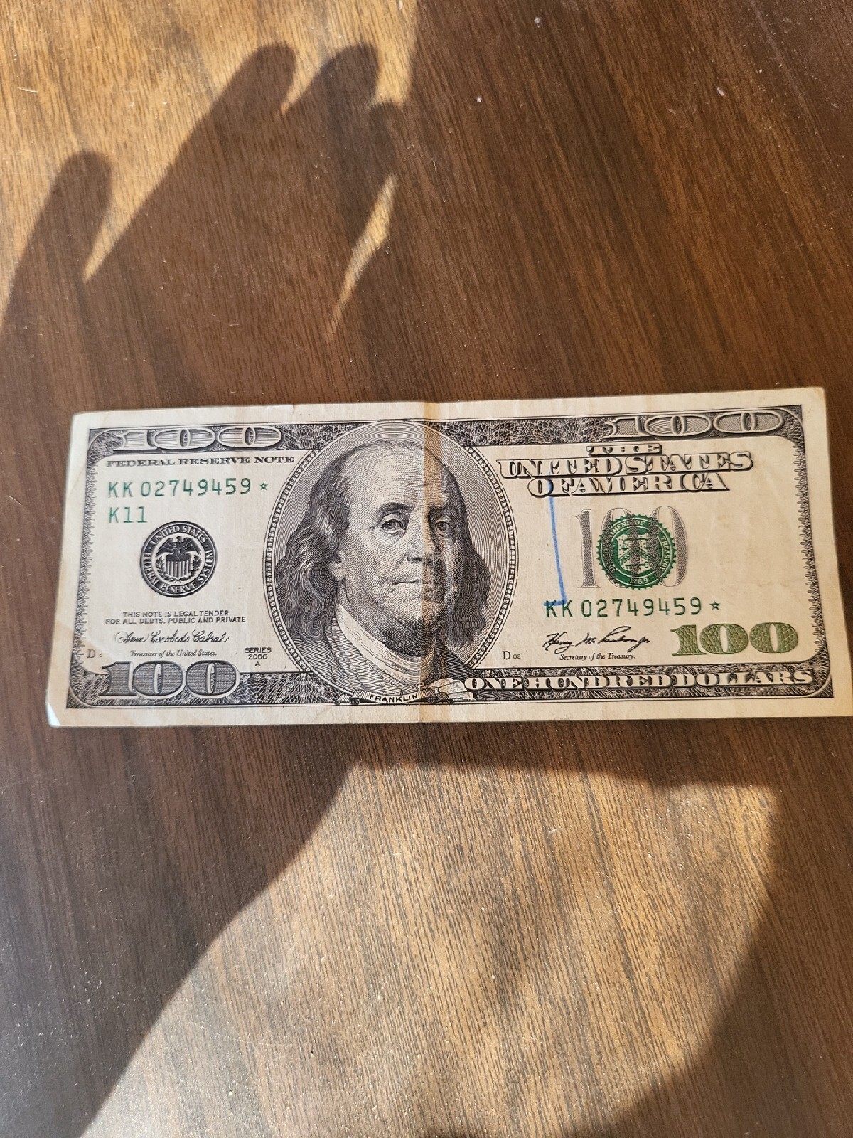 100 dollar star note 2006 | eBay