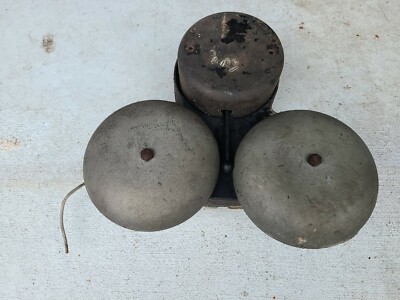 Vintage School Alarm Bell, Fire Ringer Gas Service Station | eBay