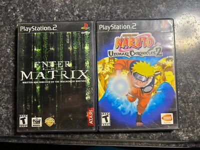 Naruto Uzumaki Chronicles 2 And Enter The Matrix Sony PlayStation 2 | eBay