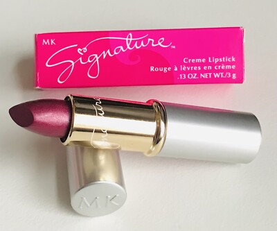 Rare New In Box Mary Kay Signature Creme Lipstick Strike A Pose Rose ...