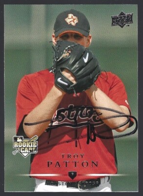 2008 Upper Deck Baseball #335 Troy Patton IP autograph signed card | eBay