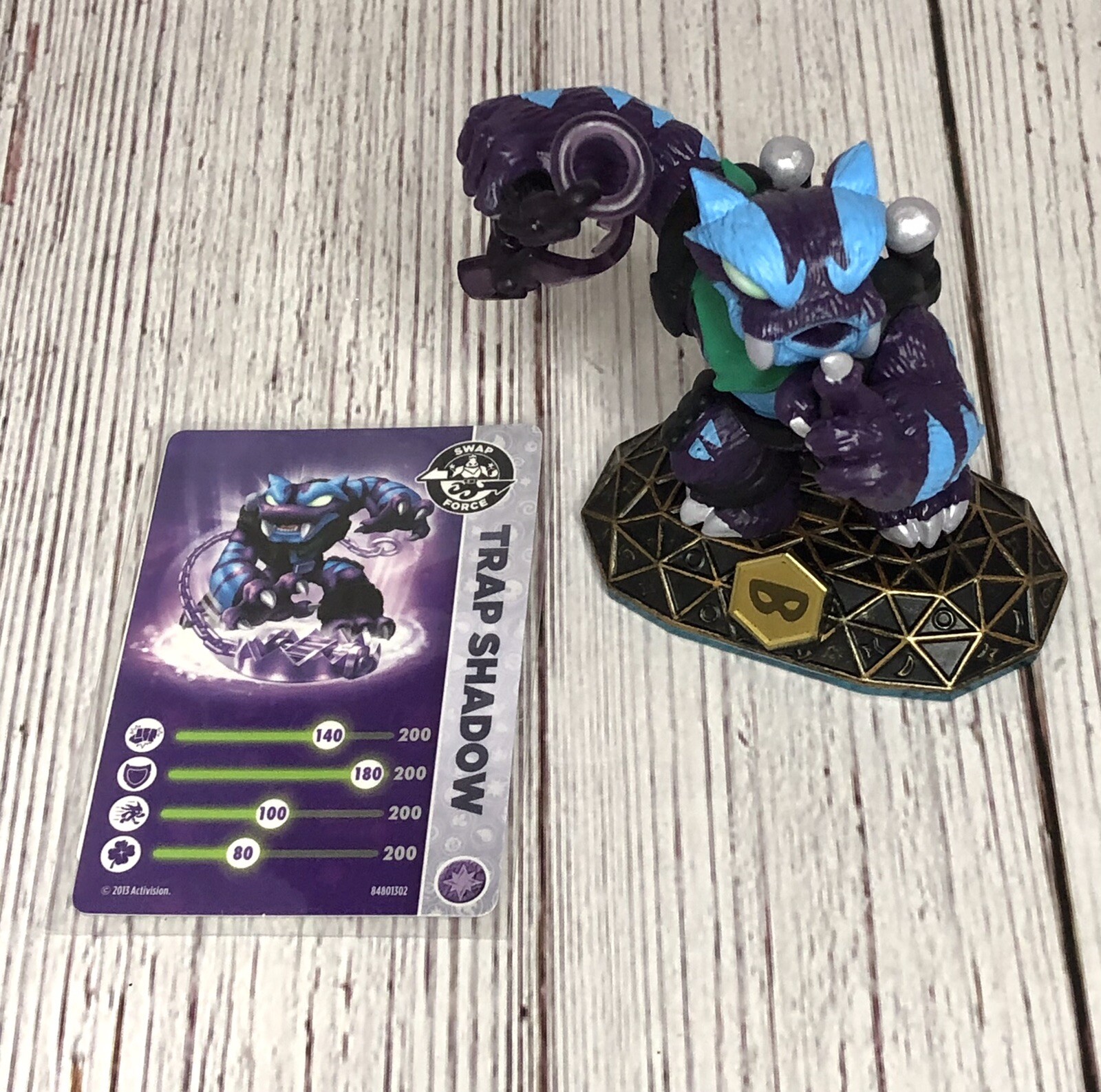Skylanders Swap Force Trap Shadow Card