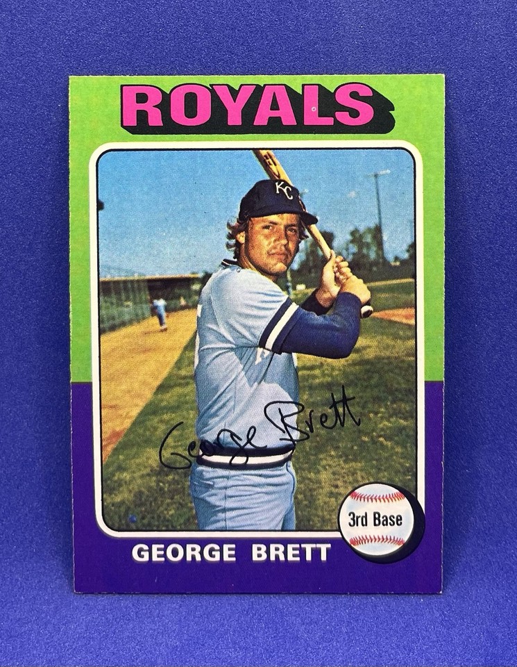 1975 Topps Set-Break #228 George Brett Rookie RC *Beautiful Card* | eBay