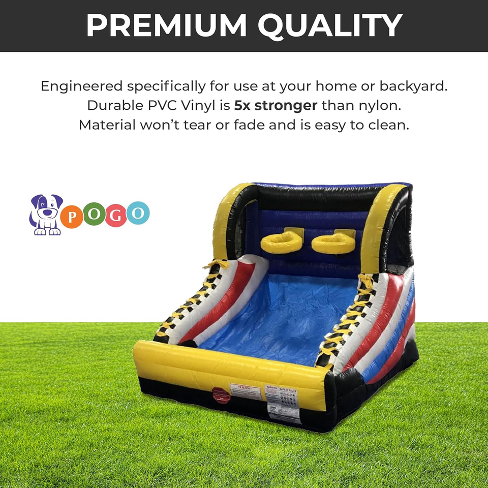 Basketball Hoop Inflatable for Adults and Kids, Mini Hoop Arcade Style ...