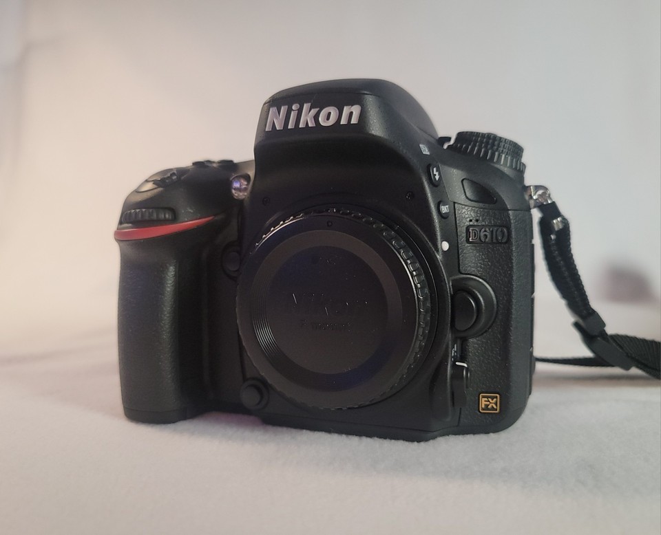 Nikon D610 Full Frame HD SLR Body Only Pre-Owned - Shutter Count ONLY ...